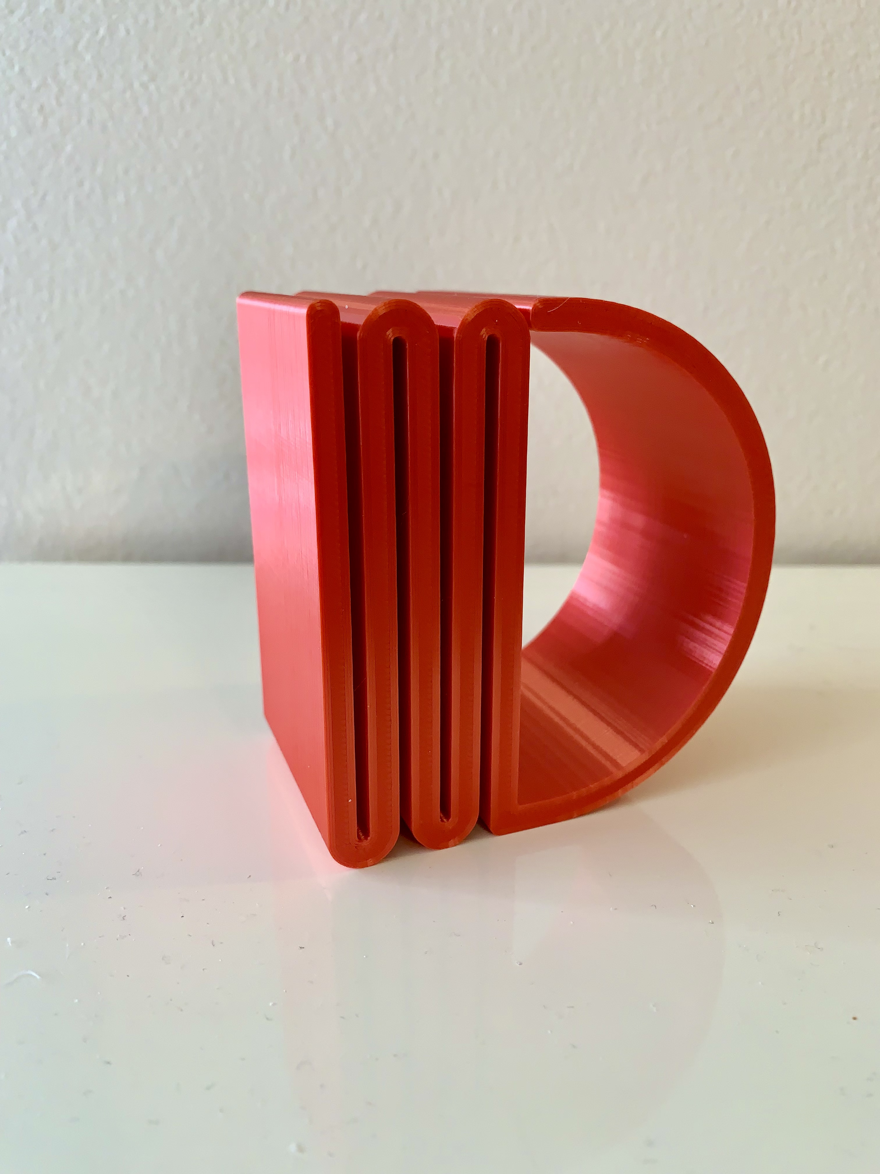 Squiggly Letter D por Art G | Descargar modelo STL gratuito ...