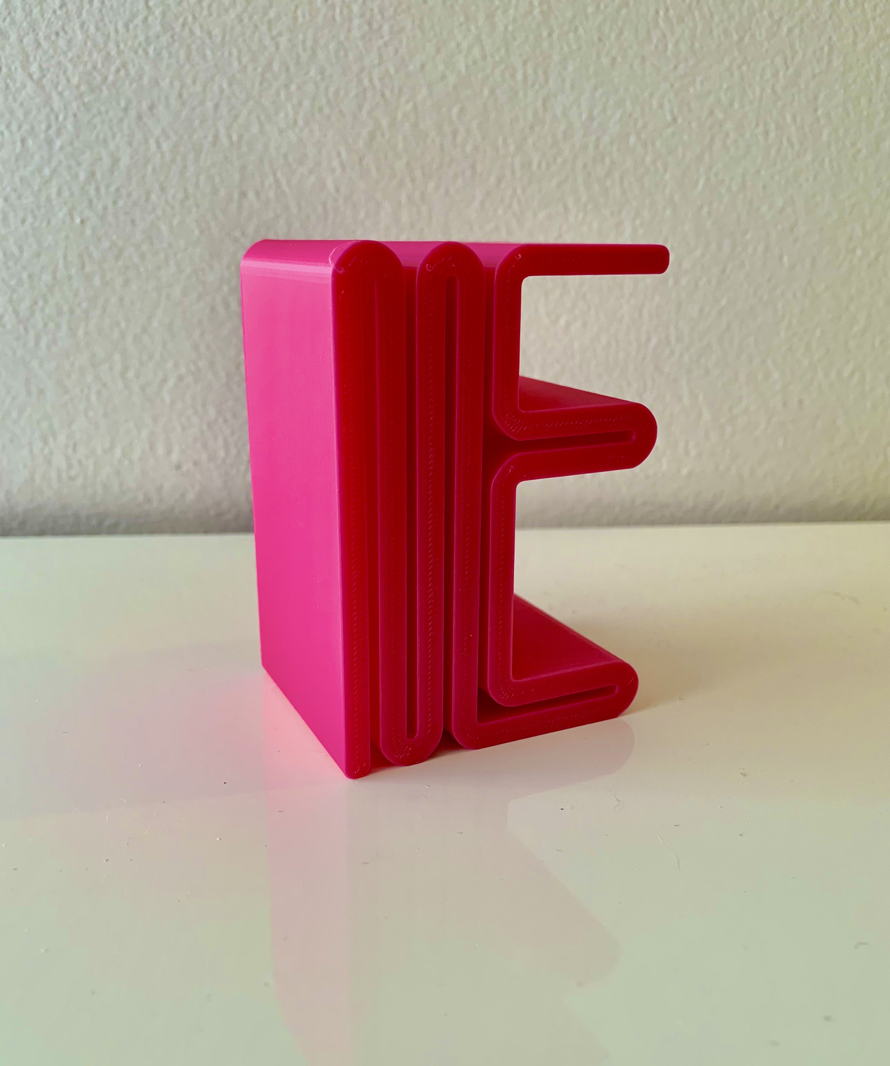Squiggly Letter E by Art G | Download free STL model | Printables.com