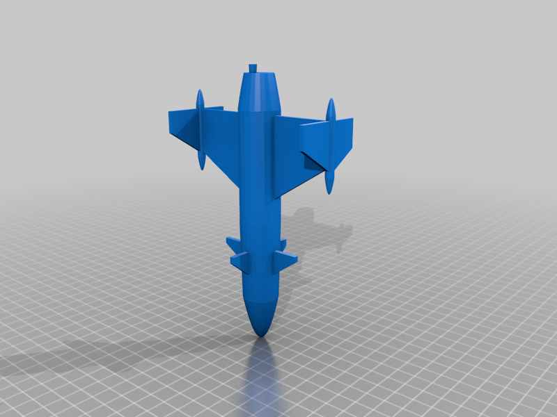 rb04 anti ship missile model by jmderander | Download free STL model ...