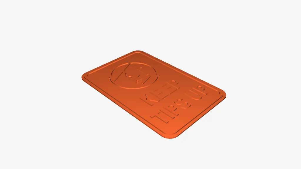 Keep Tips Up - Ski Sign by sn0wfa11 | Download free STL model ...