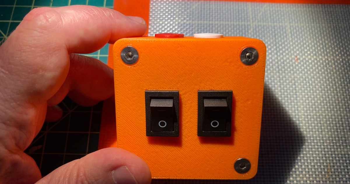 Low Voltage switch box by osbock | Download free STL model | Printables.com