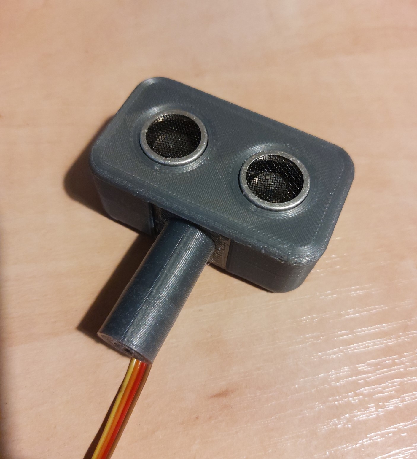 HC-SR04 case by Wiktor | Download free STL model | Printables.com