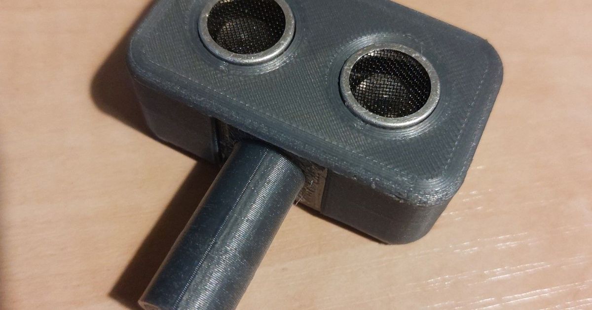 HC-SR04 case by Wiktor | Download free STL model | Printables.com