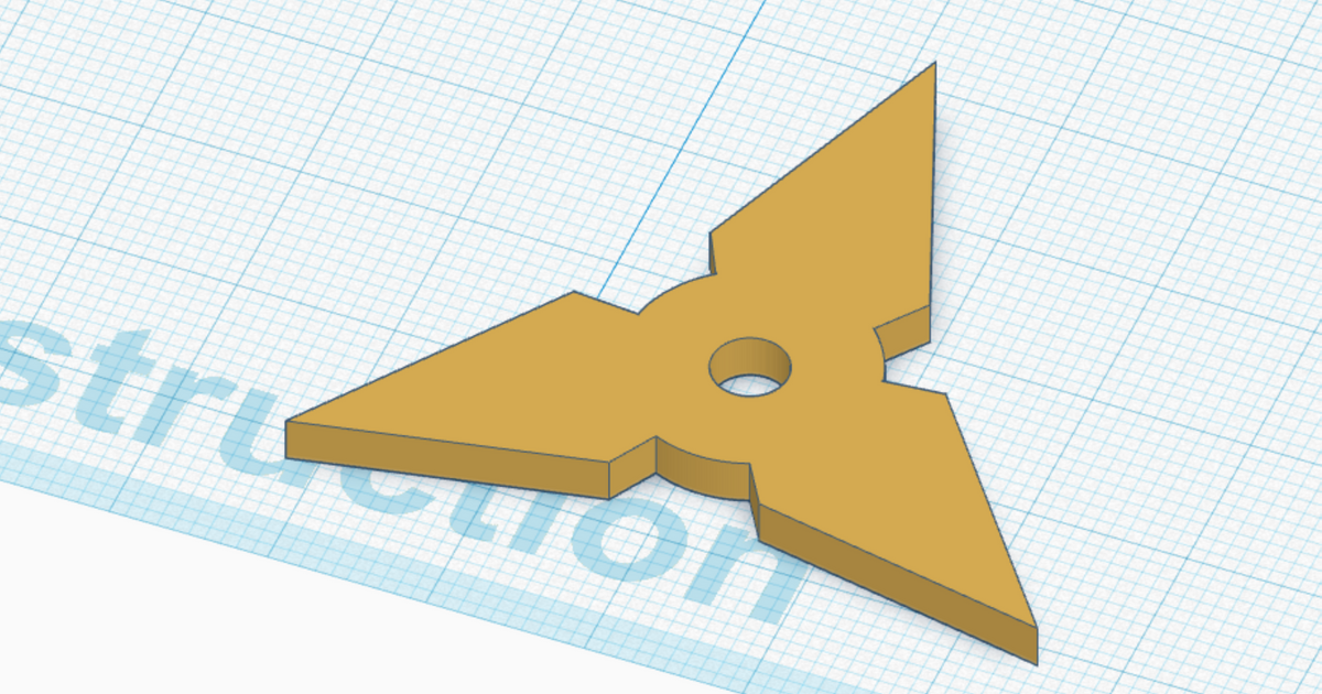 simple ninja star by Farfadet46 | Download free STL model | Printables.com