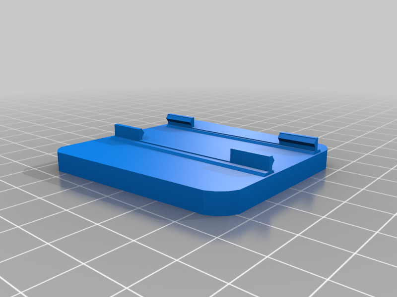 Creality Ender 3 S1 display stand back plate for Raspberry Pi case by ...