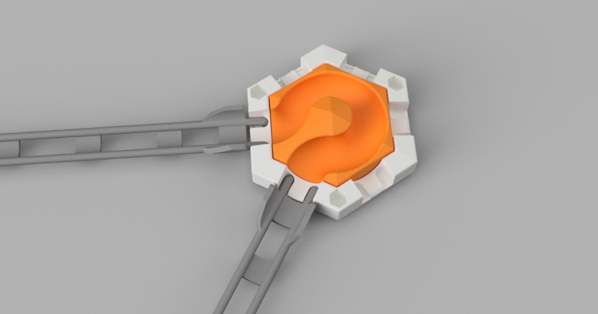 Marble track - horizontal loop (gravitrax compatible by using my 6 ...