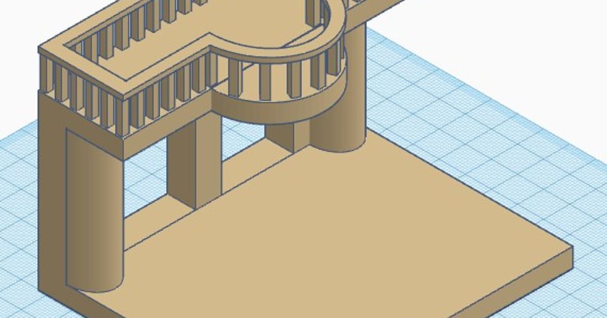 Shakespearean Stage by ShyavanS | Download free STL model | Printables.com