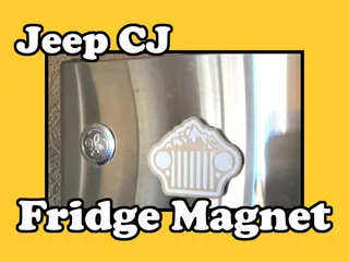 Jeep Magnet by ORDEEP | Download free STL model | Printables.com