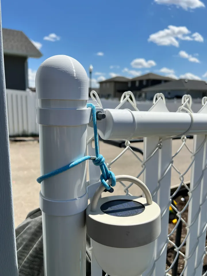 Post Cap for chain link fence by tfro | Download free STL model ...