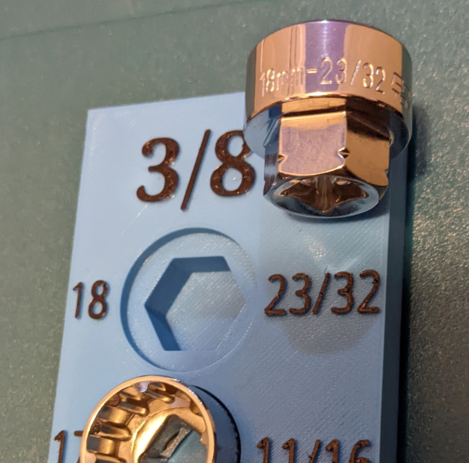 Tray for PowerTorque 8 Piece Low Profile Spline Socket Set by plempicki ...