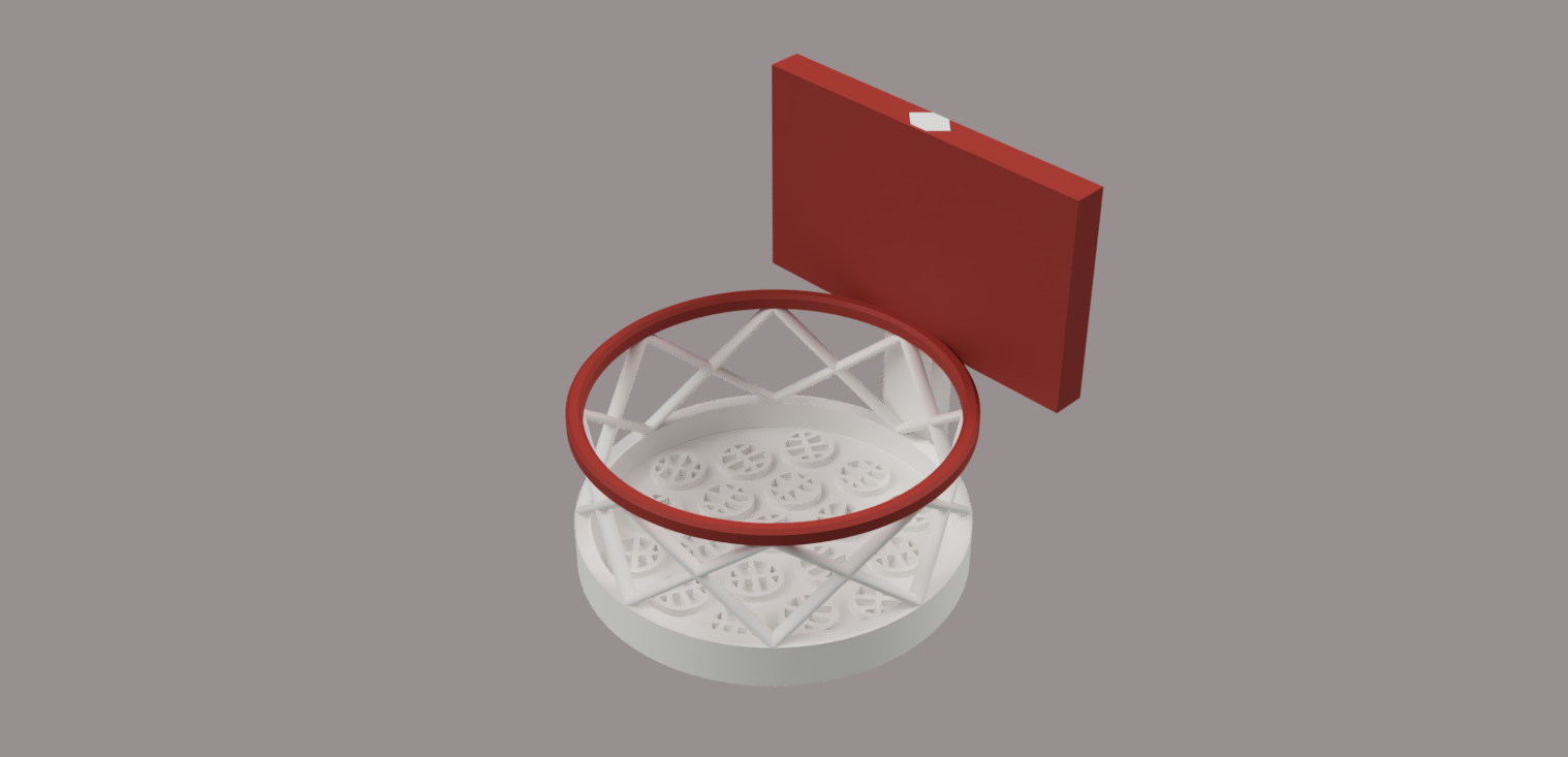 Basketball Goal Soap Container by Blnewc | Download free STL model ...