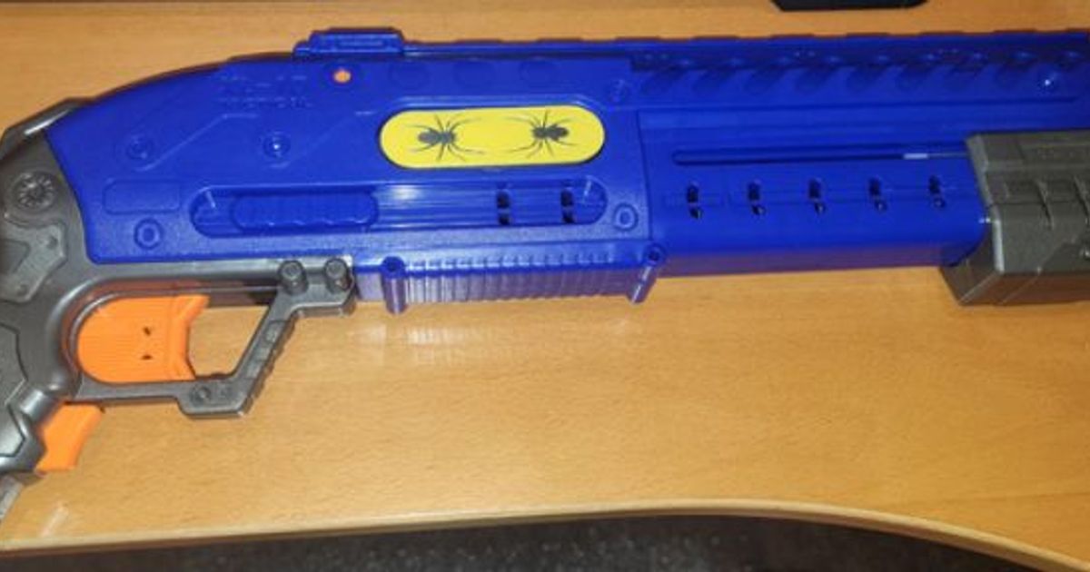 Customizable Nerf Team Tag by Dumbtownville | Download free STL model ...