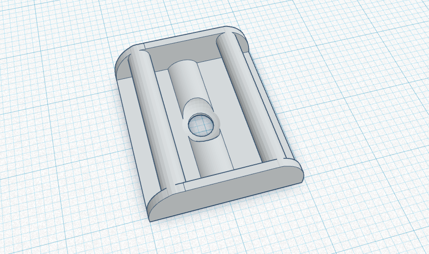 Velcro strap holder by Gloomsen | Download free STL model | Printables.com