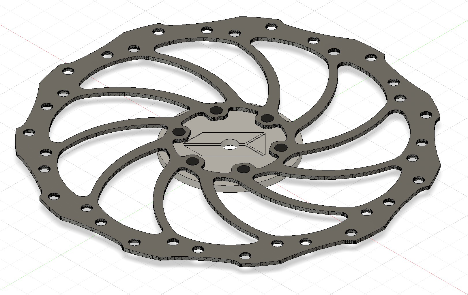 Disc Brake Clock by Mick Schroeter | Download free STL model ...