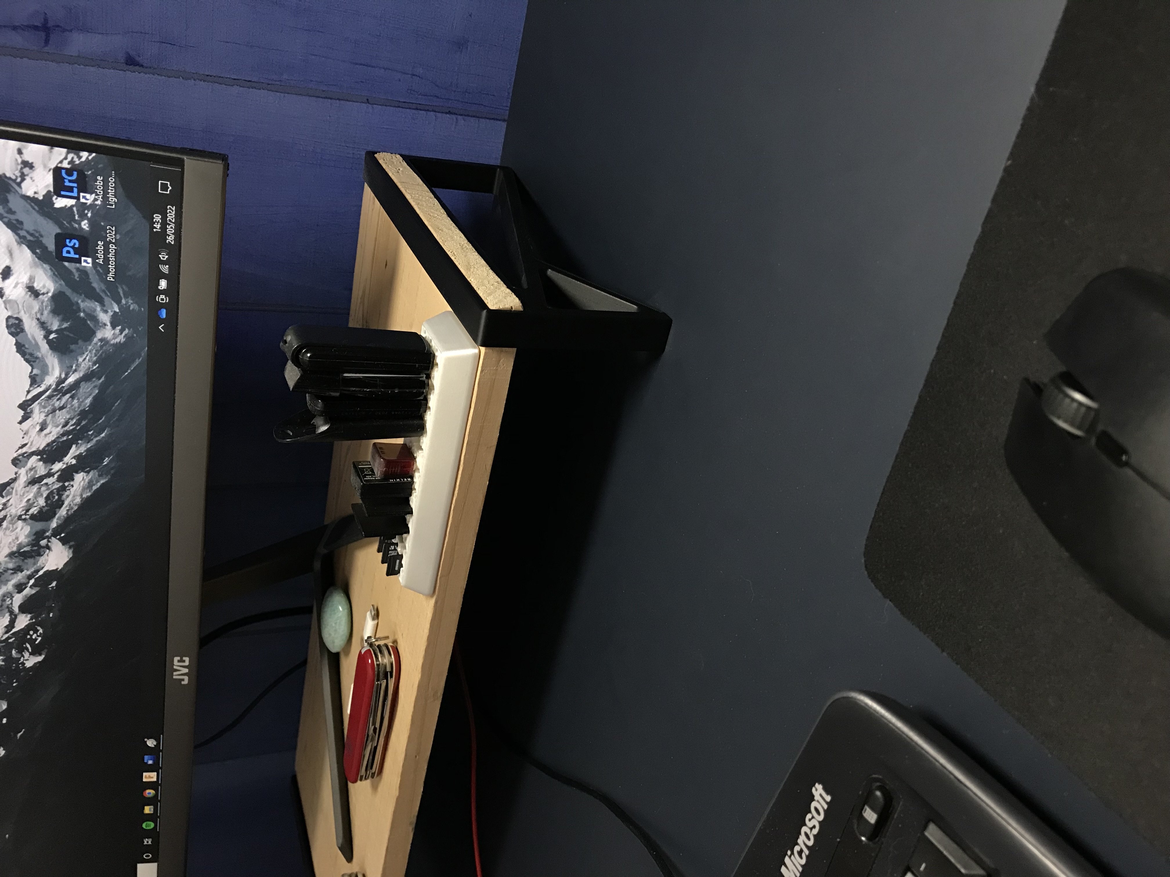 Monitor stand / desk shelf by Artankar | Download free STL model ...