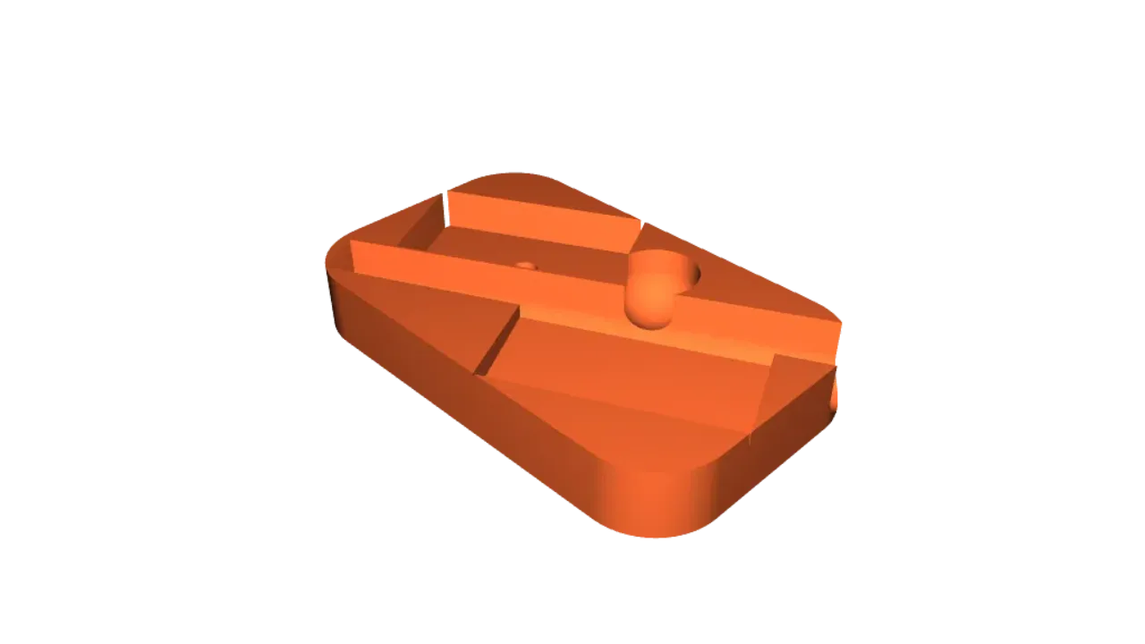 travel case for the henson AL13 double edge razor used with a grether's ...