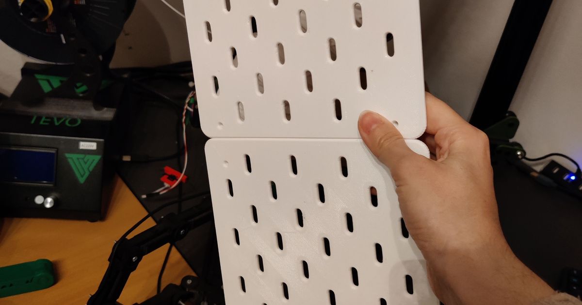 IKEA Skadis Board Side Addition by Bea Res | Download free STL model ...