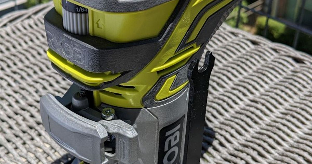 Protective Shoe for Ryobi Hand Router Guide Foot by hariedo | Download ...