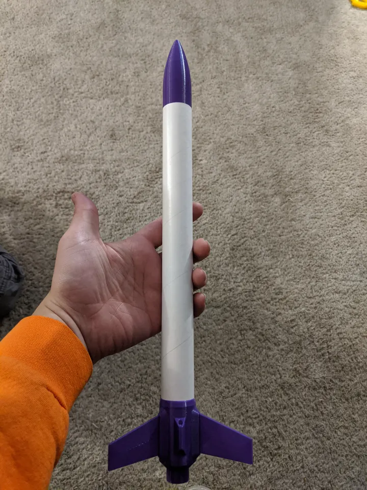 18mm C-Class Model Rocket (BYO 29mm Tube) by Slavish | Download free ...