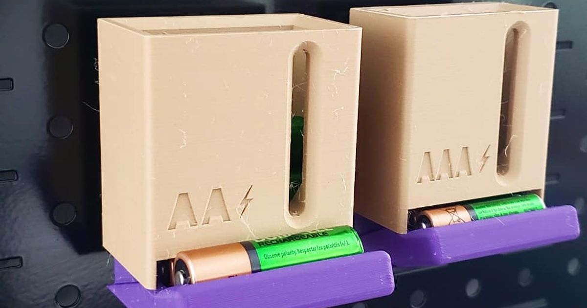 Battery Dispensers by 3DHoneyComb | Download free STL model ...