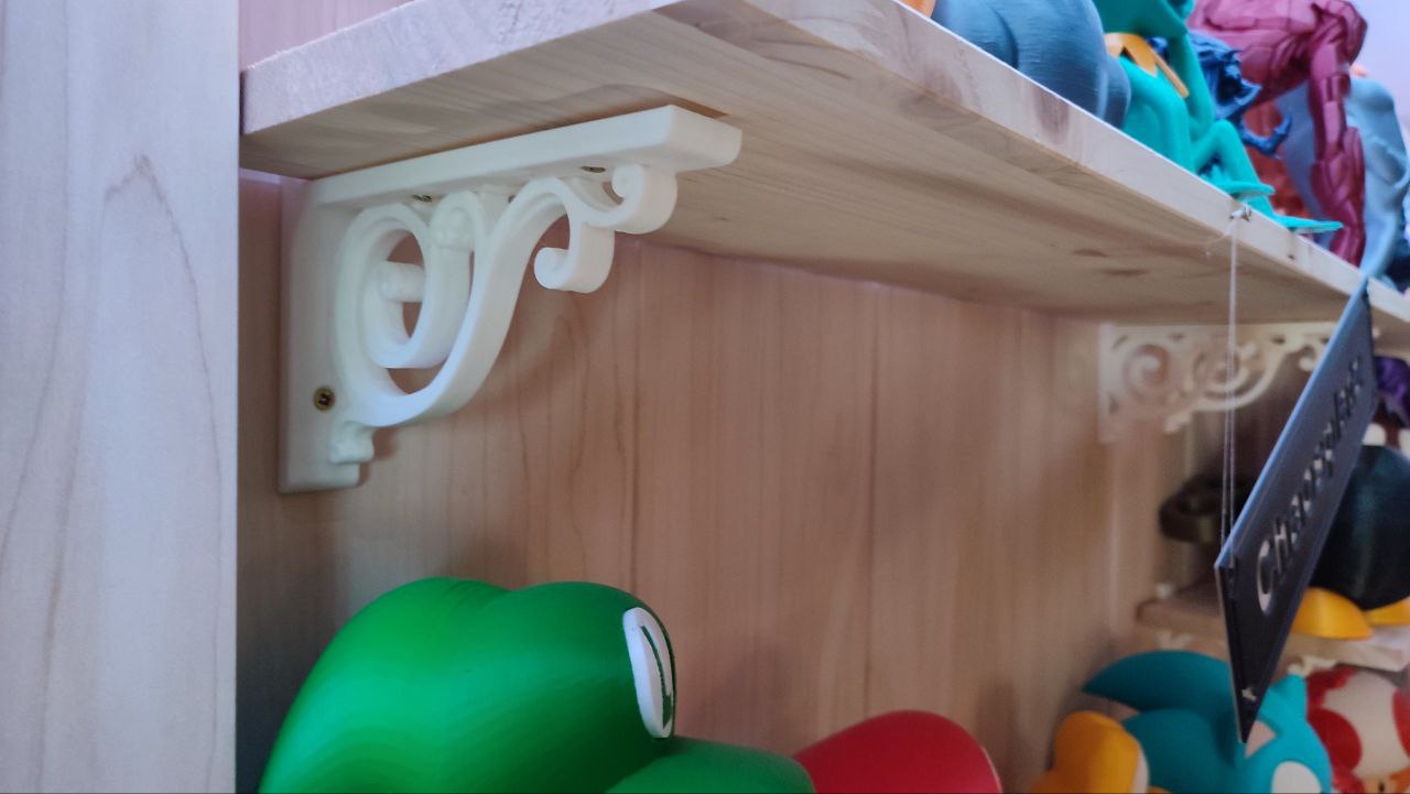 Regalwinkel - shelf angle by Johination | Download free STL model ...