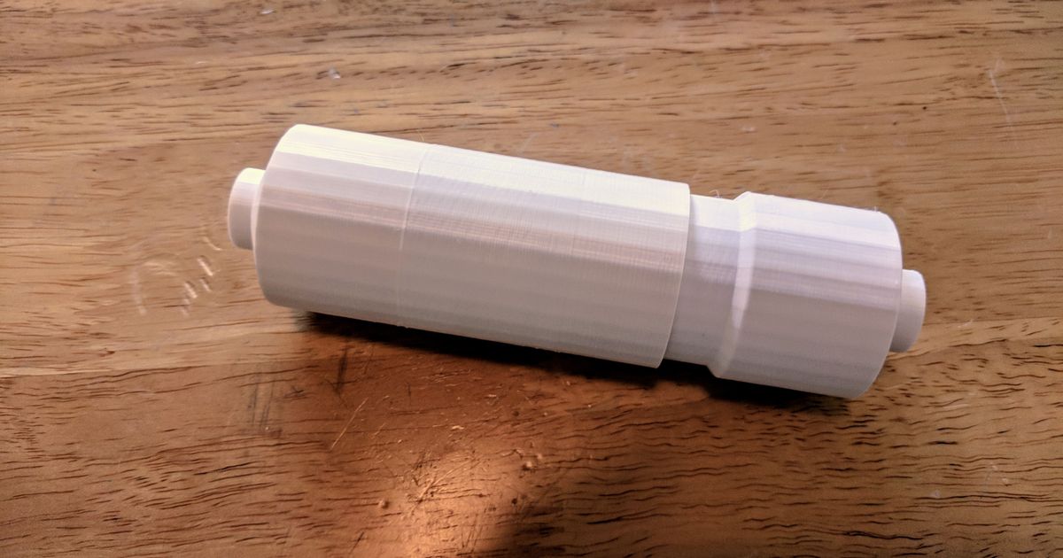 Thick toilet paper spindle by kpreid | Download free STL model ...