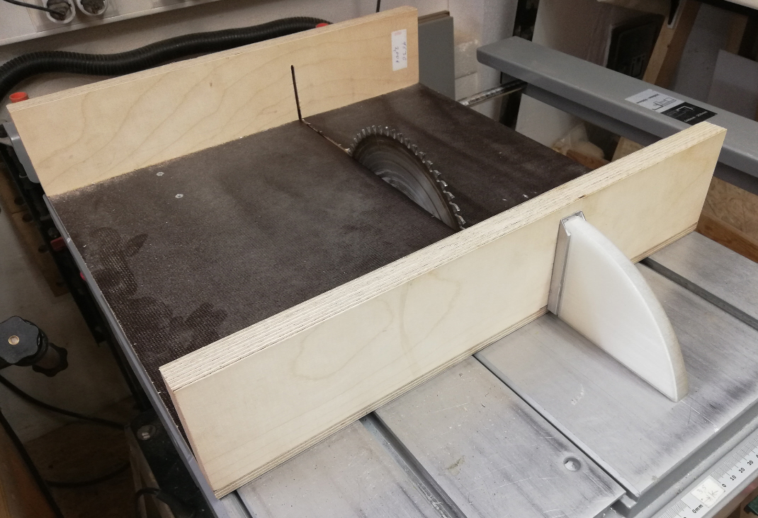 Sägeblattschutz für Bosch PTS10 Schiebeschlitten by i3MegaMan ...