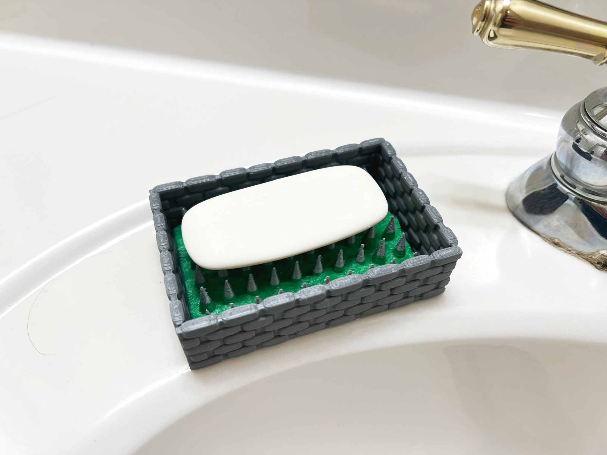 Pit of Spikes Soap Dish by Twisty 3D Prints | Download free STL model ...