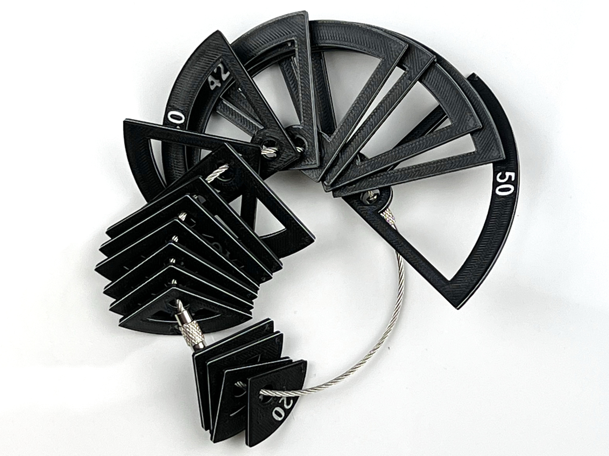 More Radius Gauges (Inner) 20 - 50 and 52 - 70 mm by Jan-E.de ...