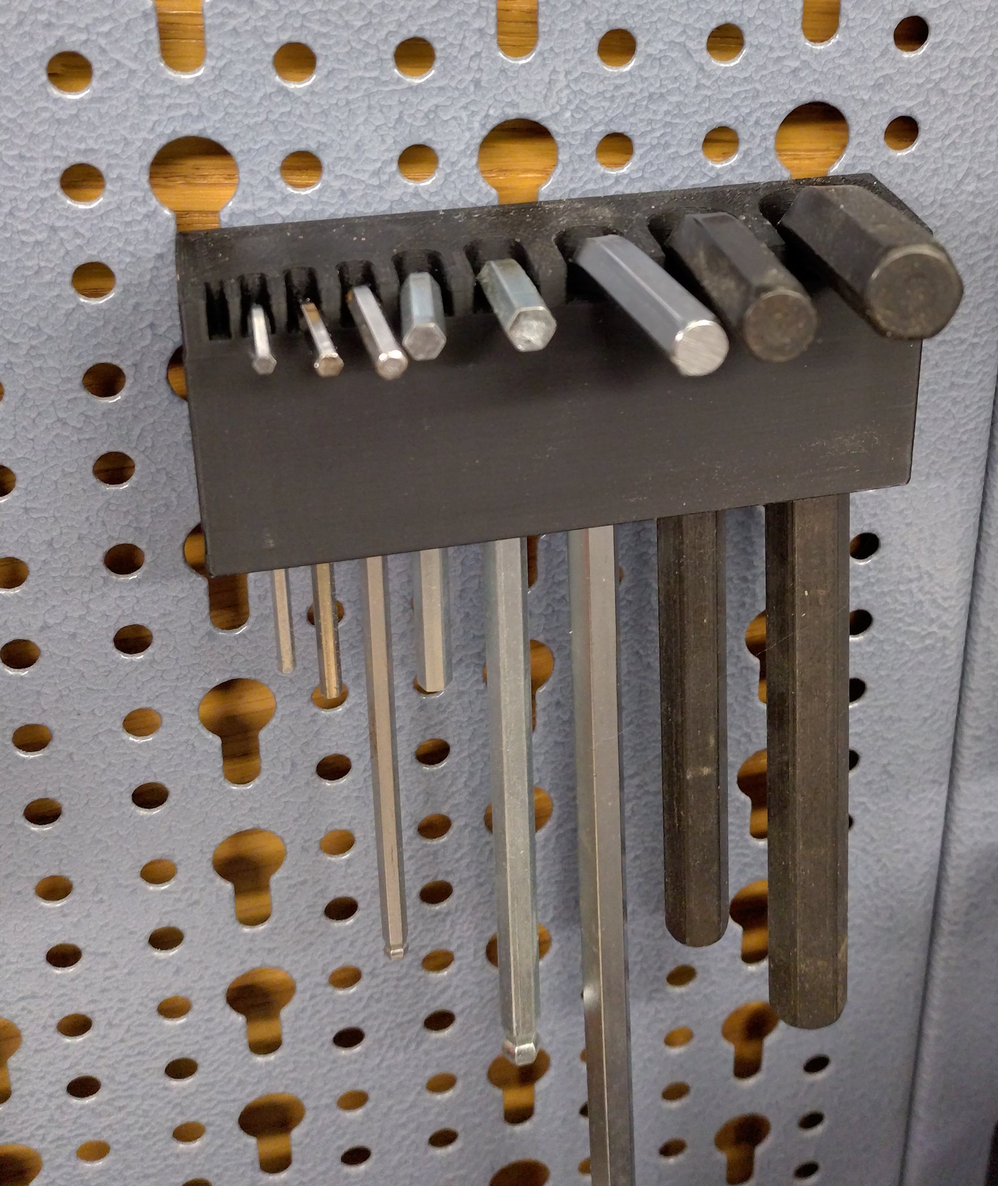 Euro-pegboard mount for hex keys / Inbus par hli | Téléchargez ...