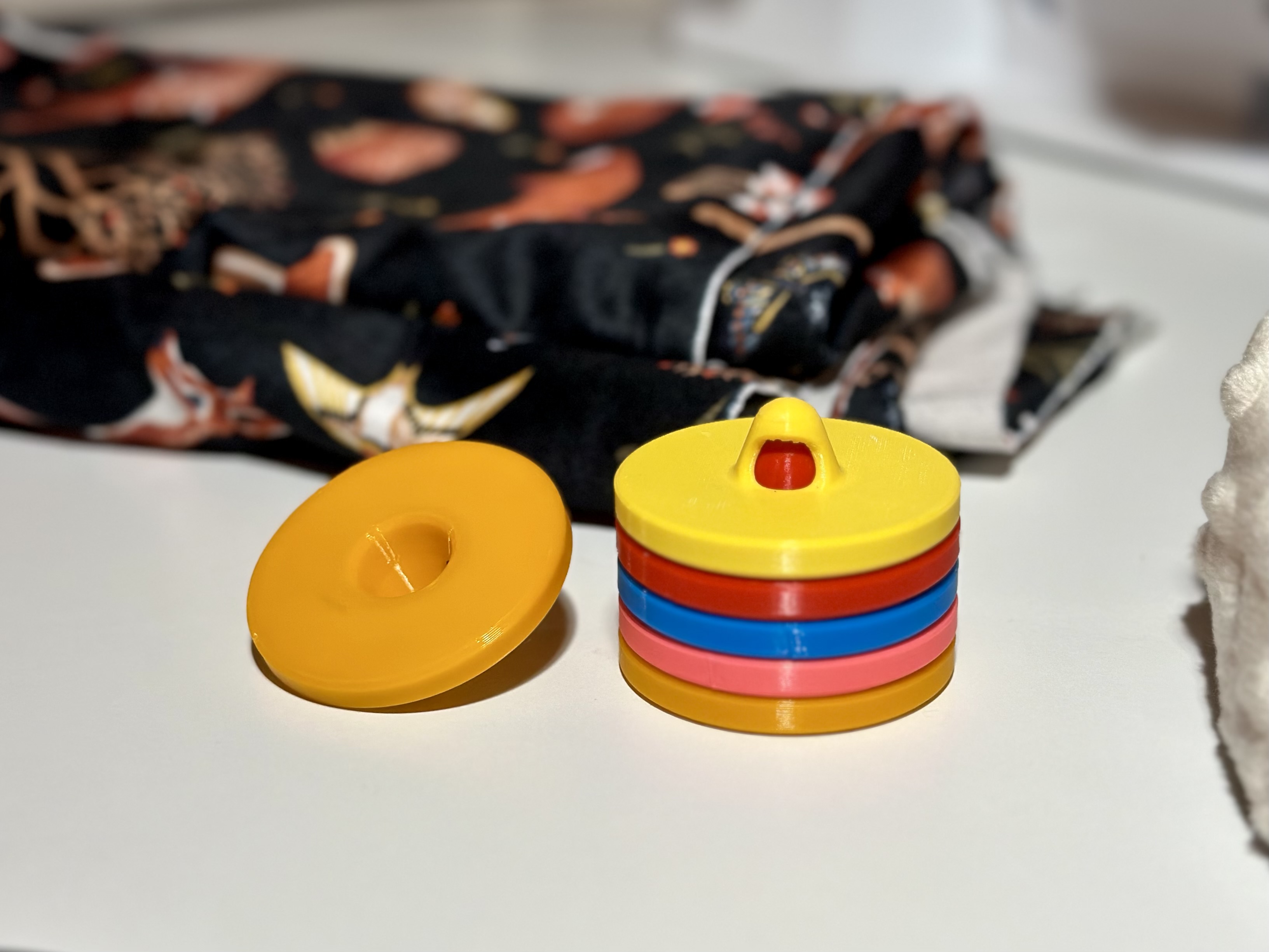 Stackable Pattern Weight by mkingery | Download free STL model ...
