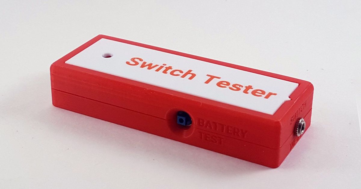 Simple Switch Tester by Makers Making Change | Download free STL model ...