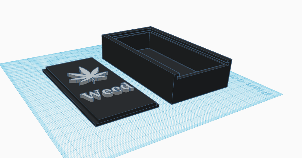 Smoking Box by Remy6954 | Download free STL model | Printables.com