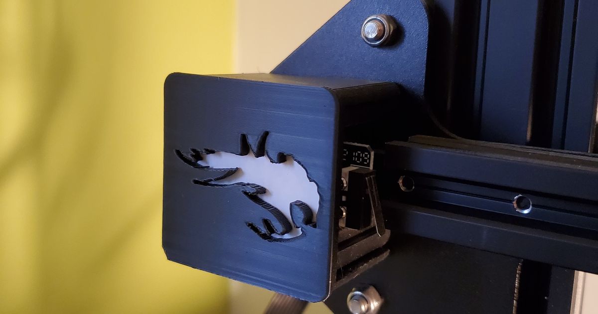 Ender 3 v2 QR Code Cover por Remy6954 | Descargar modelo STL gratuito ...