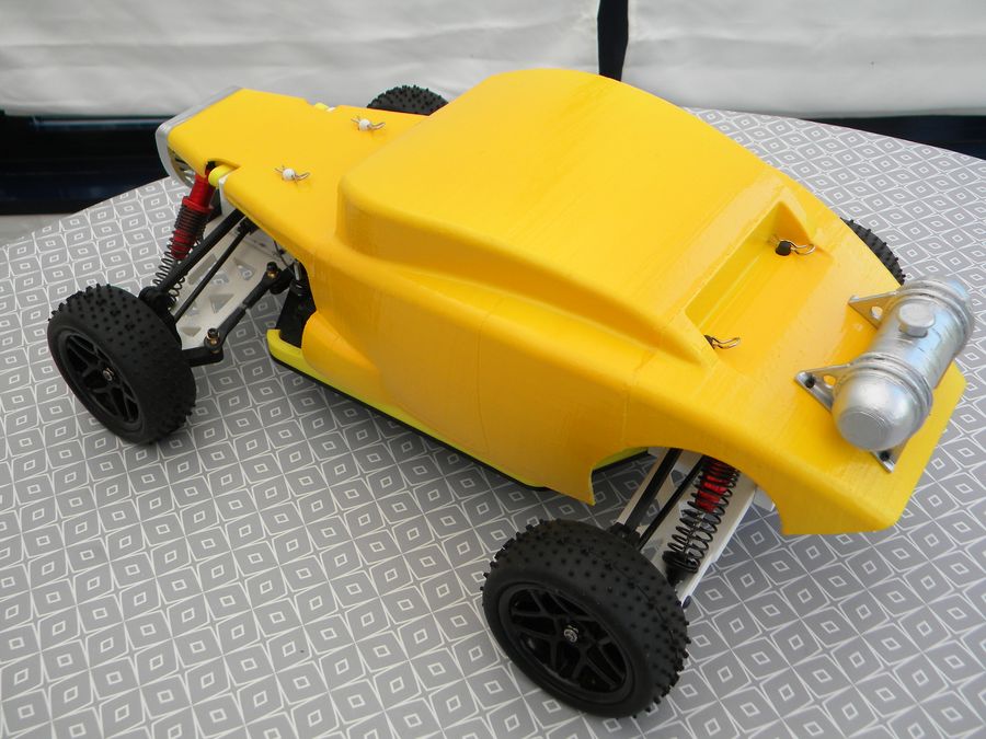 Open RC truggy HOT ROD body (for testing!) by mochr | Download free STL ...