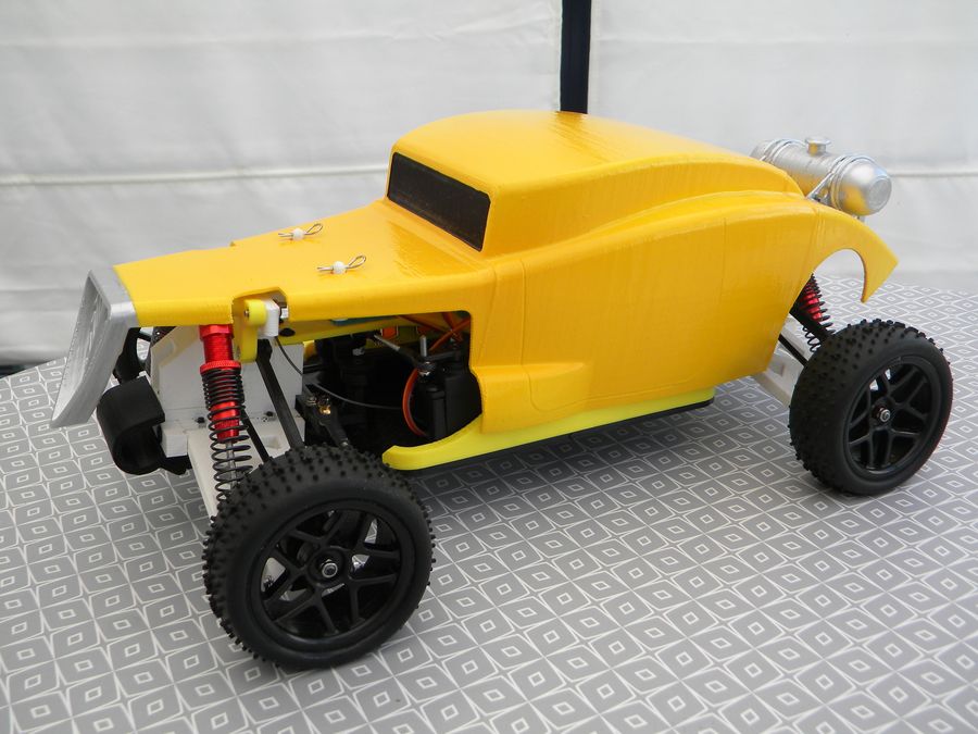 Open RC truggy HOT ROD body (for testing!) by mochr | Download free STL ...