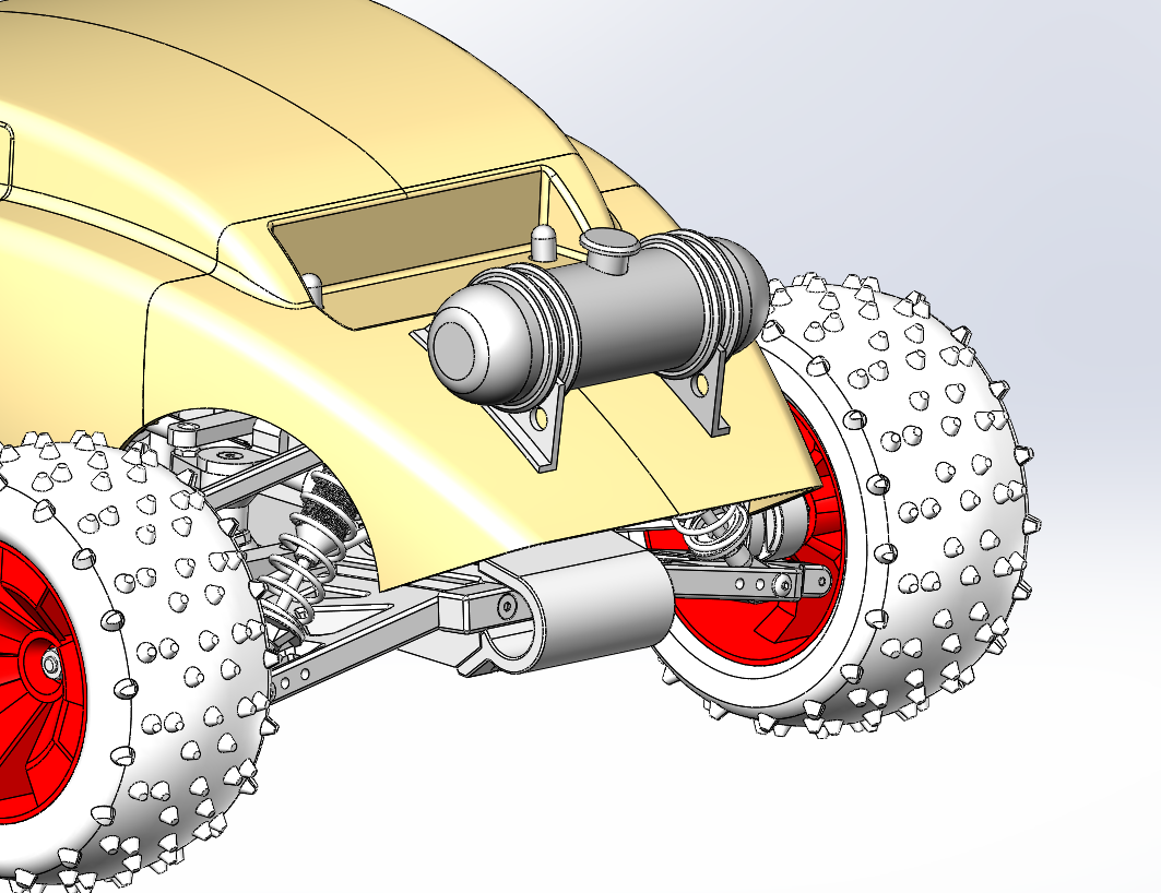 Open RC truggy HOT ROD body (for testing!) by mochr | Download free STL ...