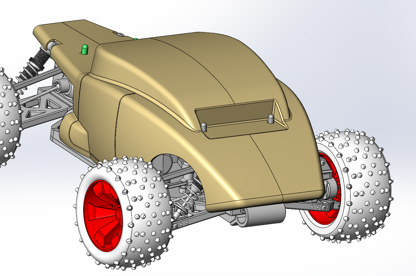 Open RC truggy HOT ROD body (for testing!) by mochr | Download free STL ...