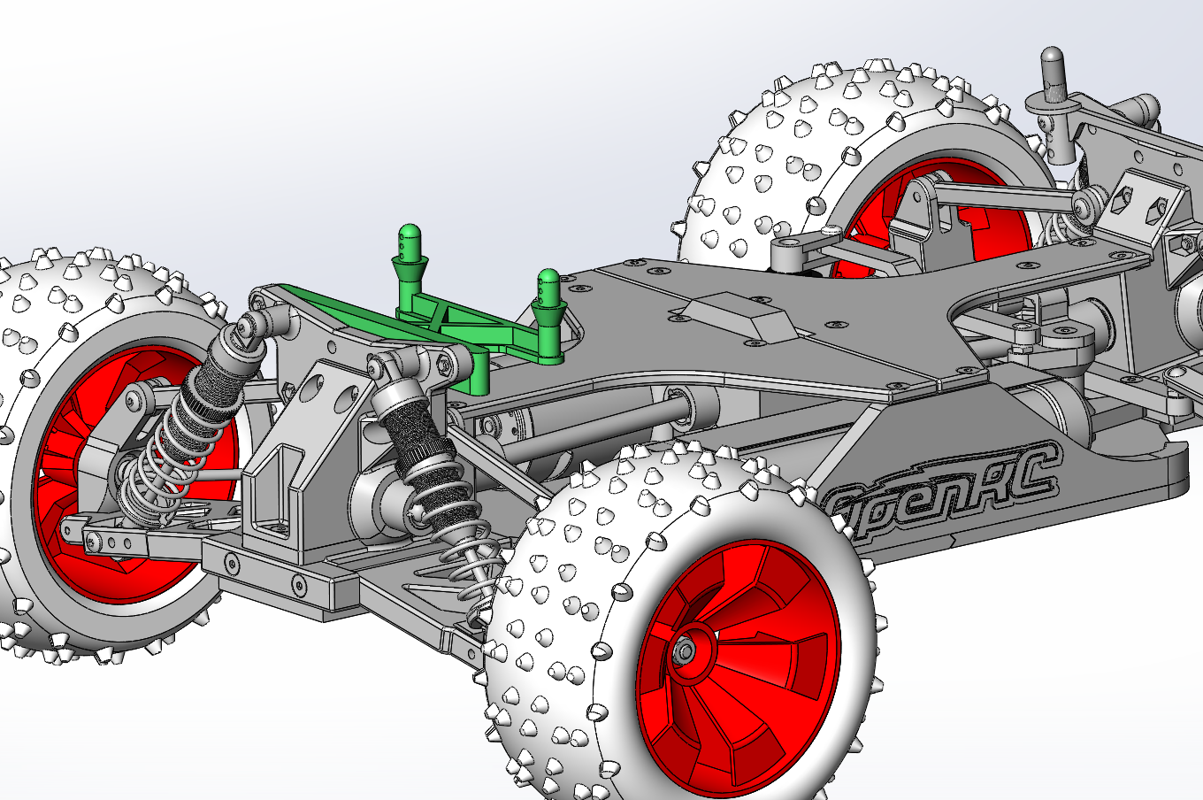 Open RC truggy HOT ROD body (for testing!) by mochr | Download free STL ...