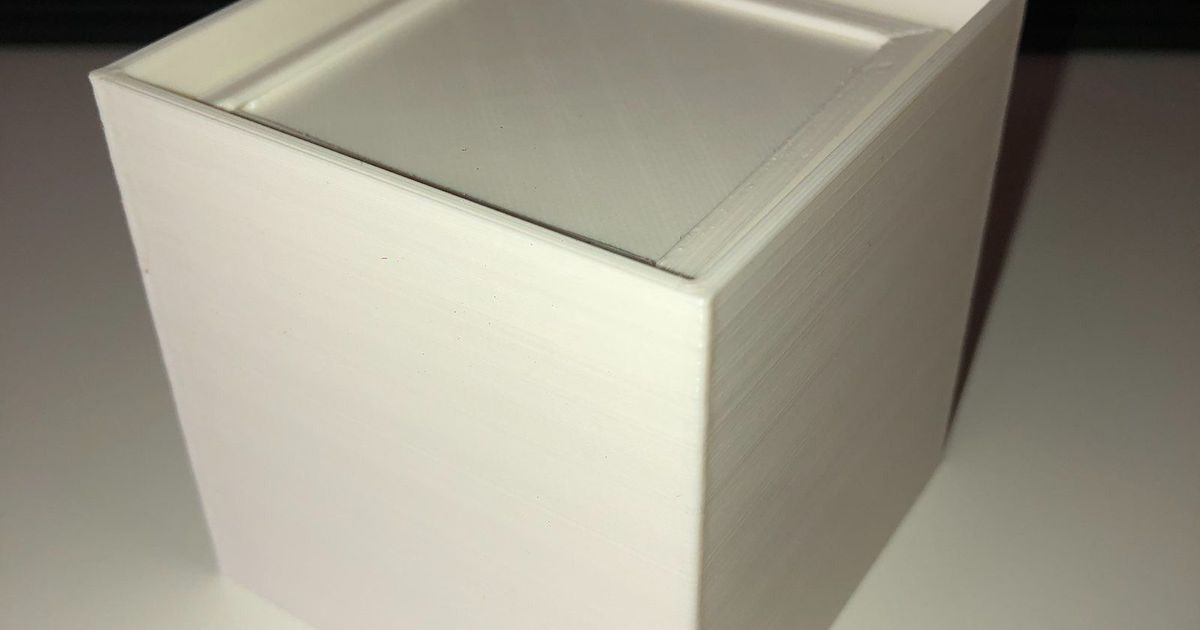 Box for QR Code Cube by Lorenz H | Download free STL model | Printables.com