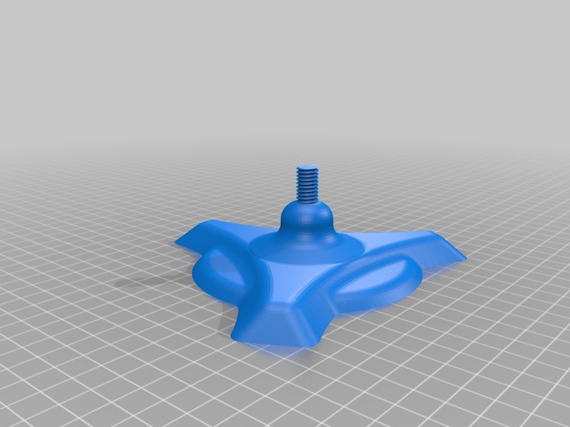 Microphone stand (tripod mount) by Nilz | Download free STL model ...