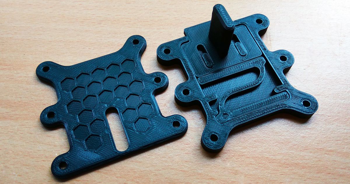 Spring Loaded Lock - V1.4 by The3Designer | Download free STL model ...