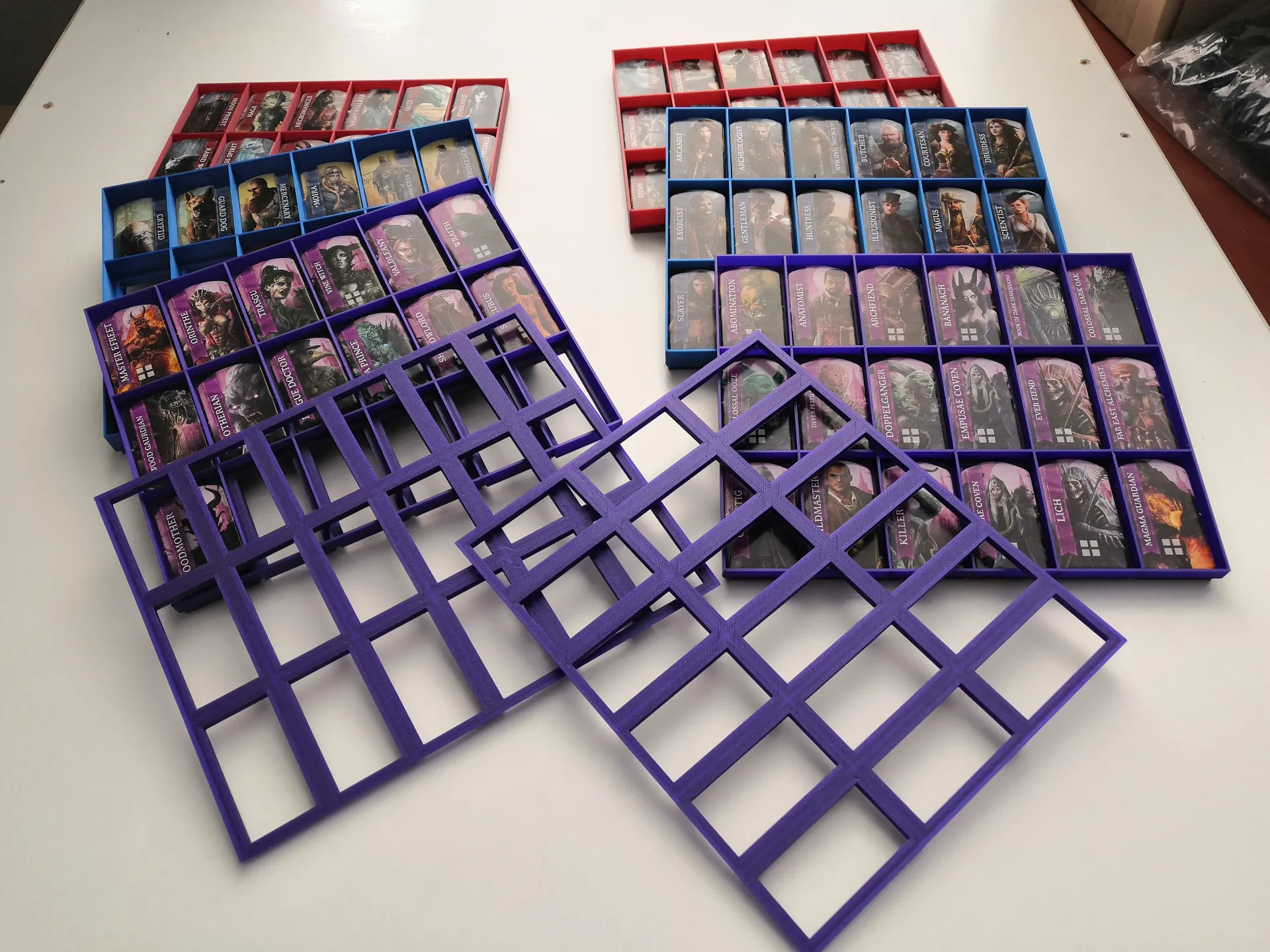 Standee Organizer for the Game and the Two Expansions | Folklore: The ...