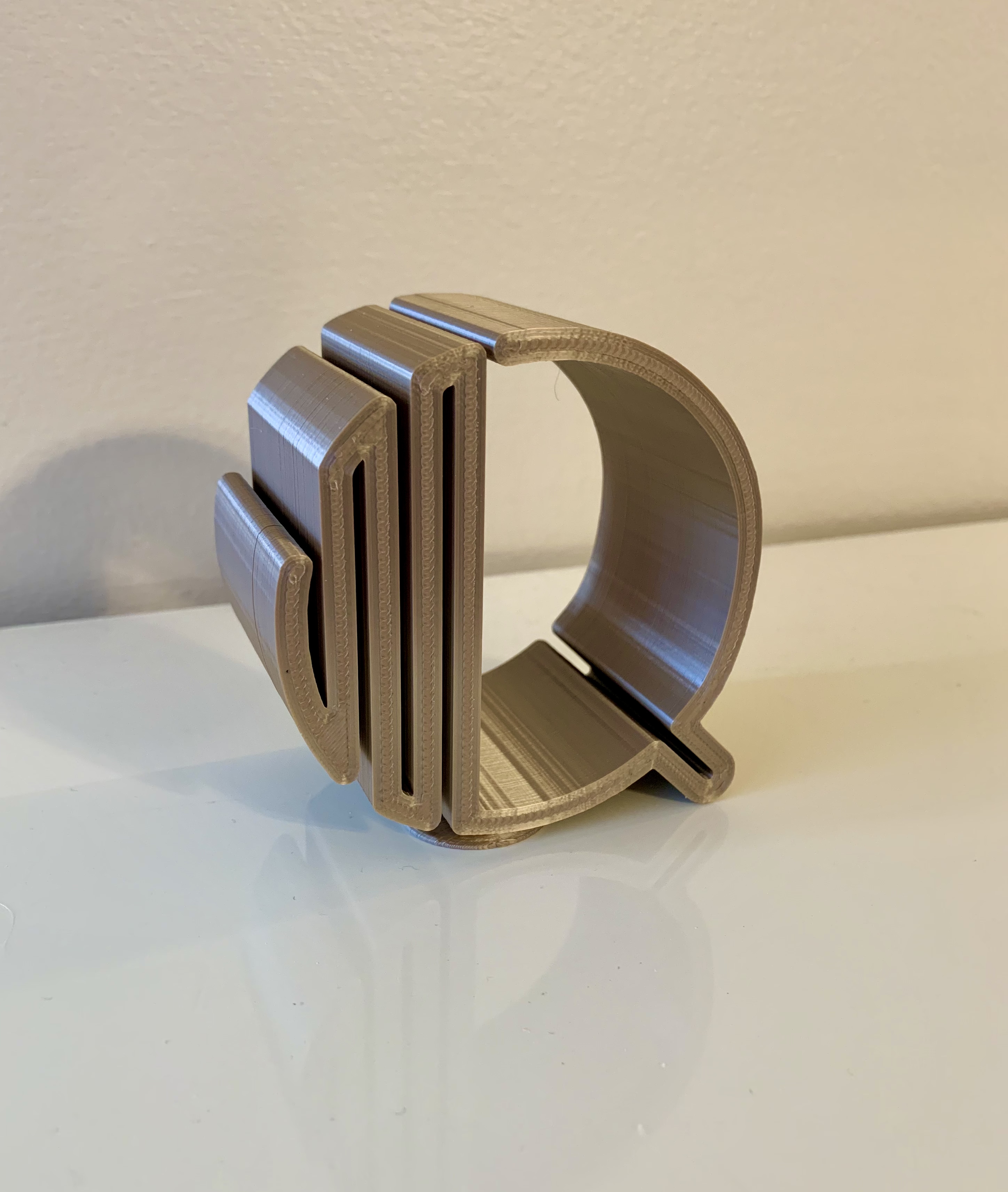 Squiggly Letter Q by Art G | Download free STL model | Printables.com