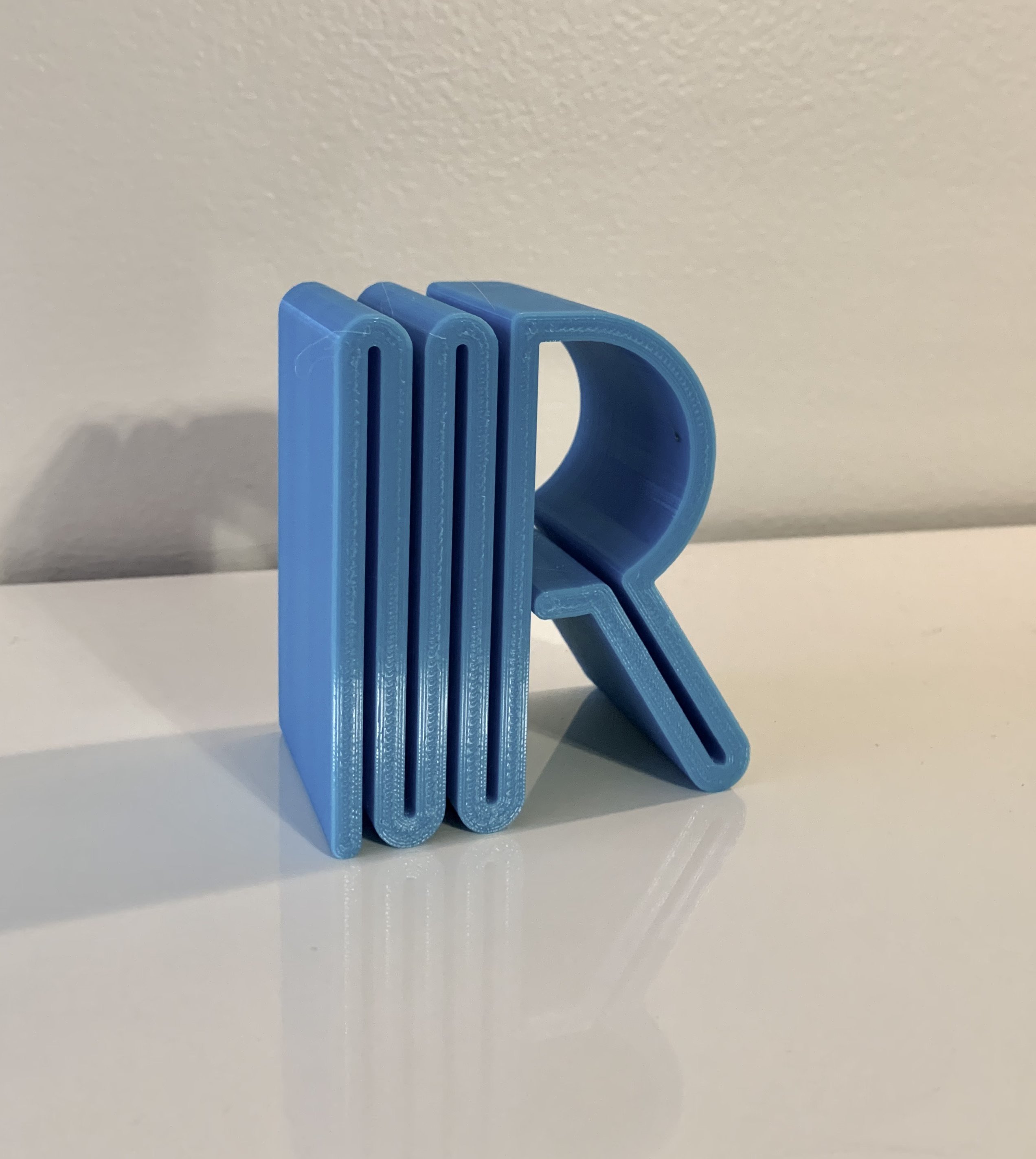 Squiggly Letter R by Art G | Download free STL model | Printables.com