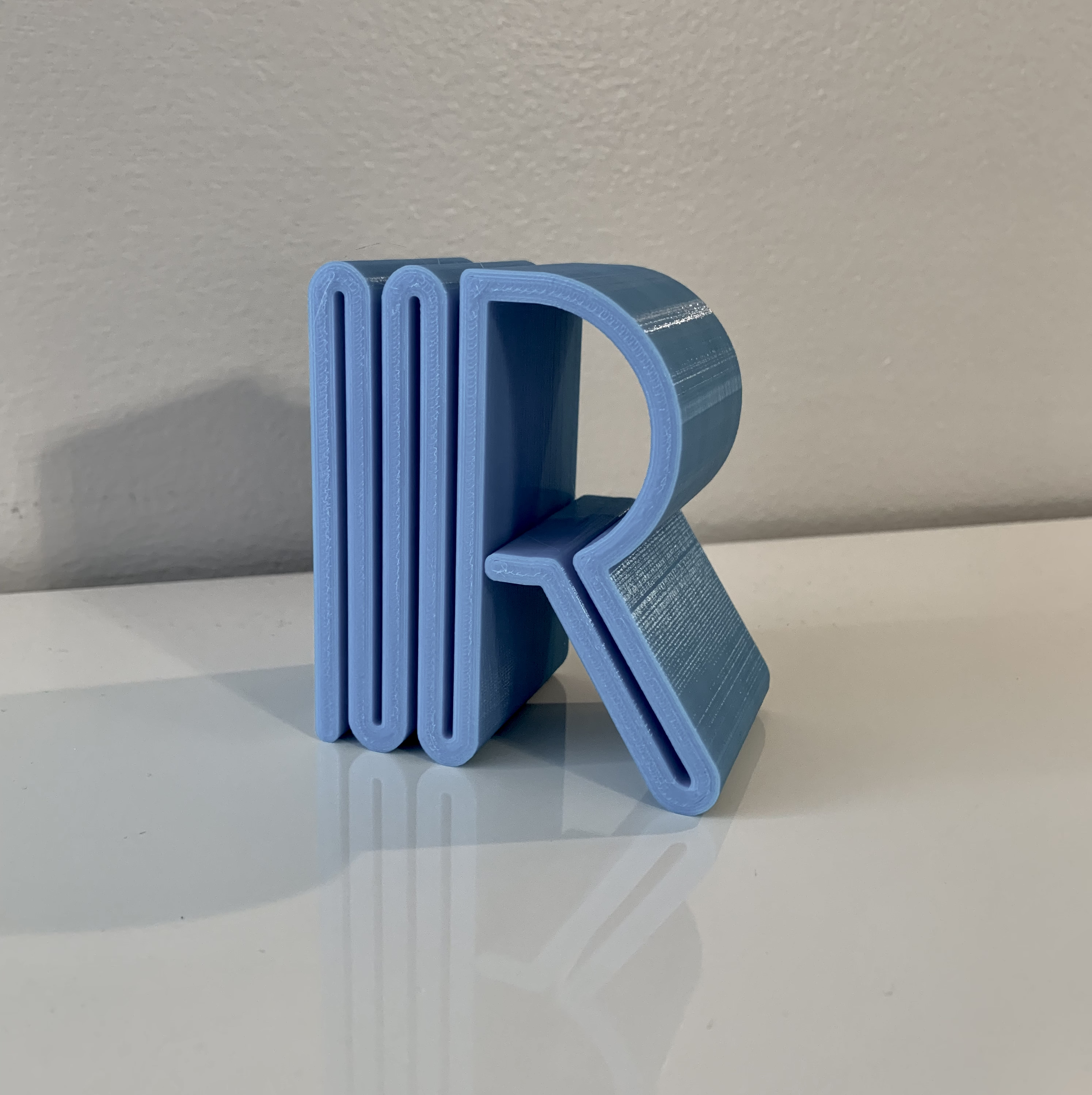 Squiggly Letter R by Art G | Download free STL model | Printables.com