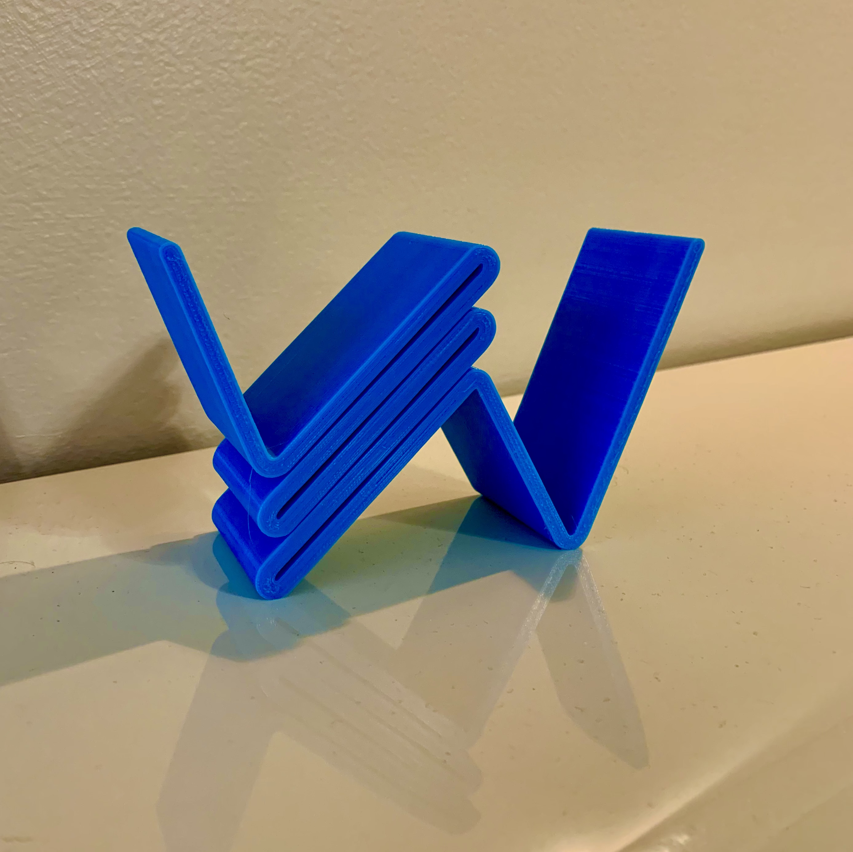 Squiggly Letter W Alternative by Art G | Download free STL model ...