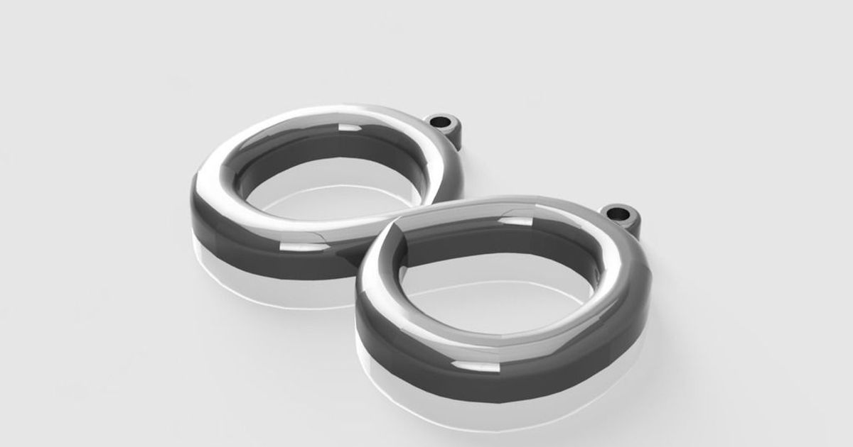 Infinity/omega symbol pendant by TheParrotGuy | Download free STL model ...