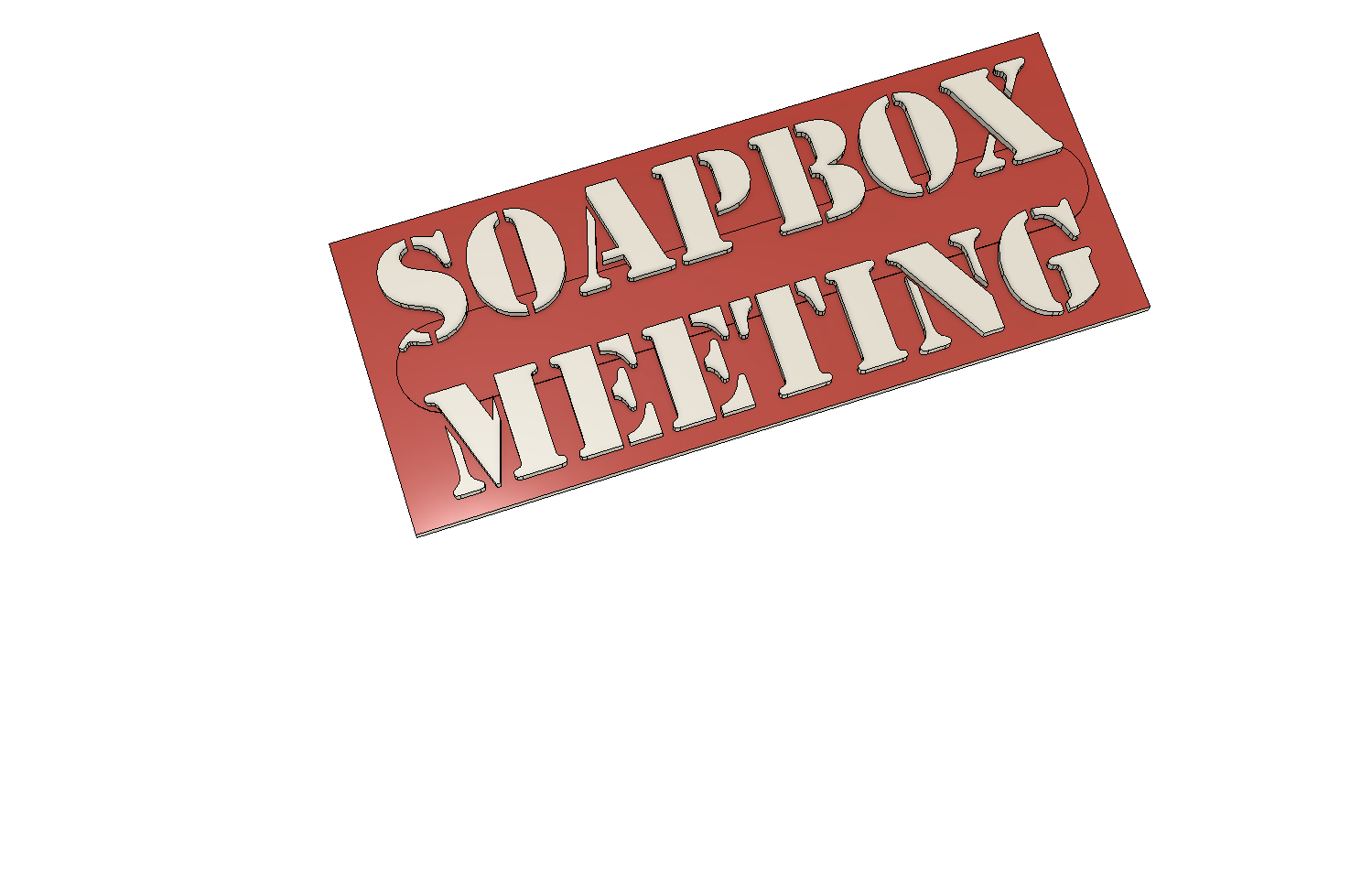 SoapBox Meeting by Tom Anderson (The Real NEO) | Download free STL ...