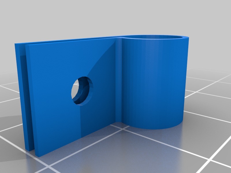 Power Cable Clip (6,5mm Cable) by bvogl | Download free STL model ...